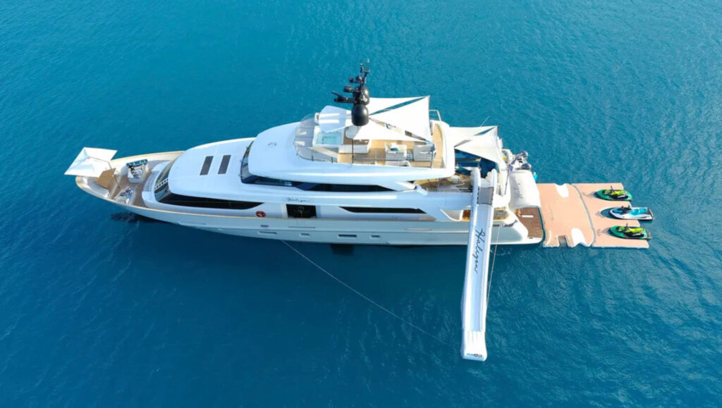 Ocean Independence – Voluminous Sanlorenzo With Enviable List of Toys